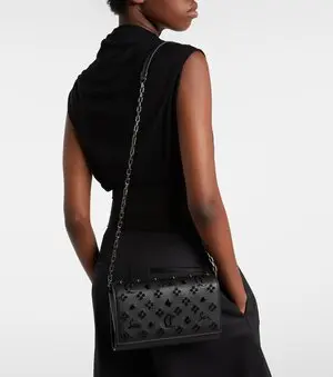 CHRISTIAN LOUBOUTIN Paloma Leather Wallet On Chain