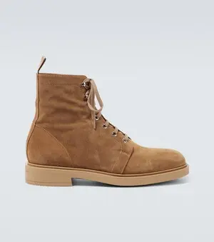 GIANVITO ROSSI Richard Suede Desert Boots - Brown