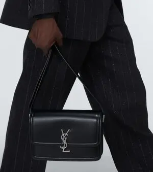 Saint Laurent Solferino Medium Leather Crossbody Bag