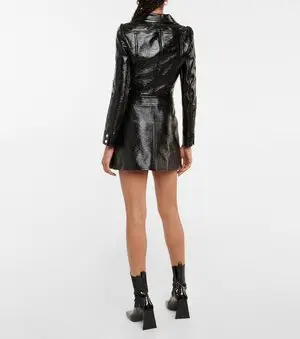 COURREGES Courrèges Logo Miniskirt - Black