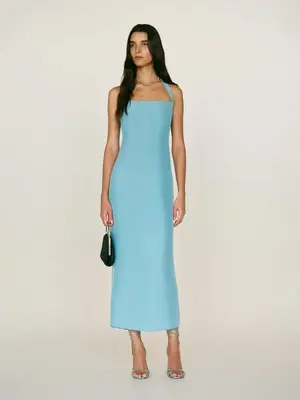 Blue Midi Dresses