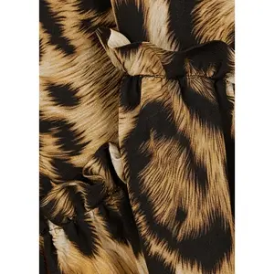 Moschino Print Silk Crepe De Chine Dress