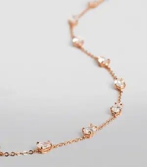 ANITA KO - Anita Ko Diamond And Rose Gold Lariat Necklace