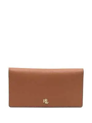 Ralph Lauren Medium Slim Bi-fold Wallet - Brown
