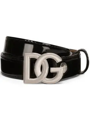 Dolce & Gabbana Leather Belt - Black
