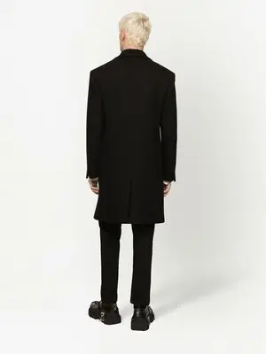 Dolce & Gabbana Single-breasted Wool Coat