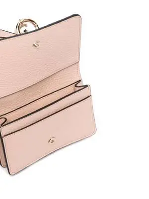 Chloé Logo-charm Leather Wallet