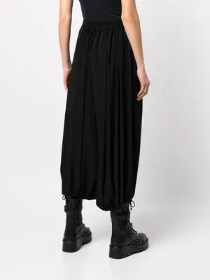 Y’s Cropped Tapered-leg Trousers