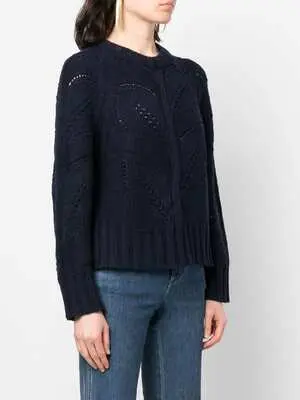 P.a.r.o.s.h Open-knit Ribbed Sweater