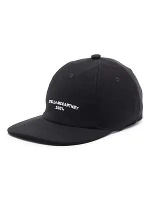 Stella McCartney Logo-embroidered Baseball Cap - Black
