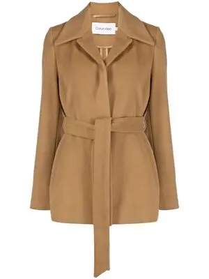 Calvin Klein Single Breasted Coats For Women