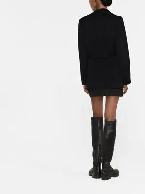 Calvin Klein Single-breasted Coat - Black