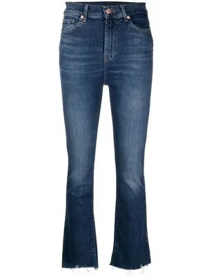 7 For All Mankind Cropped Jeans
