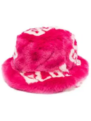 Gcds Monogram Bucket Hat - Pink