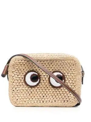 Anya Hindmarch Raffia Cross Body Bags