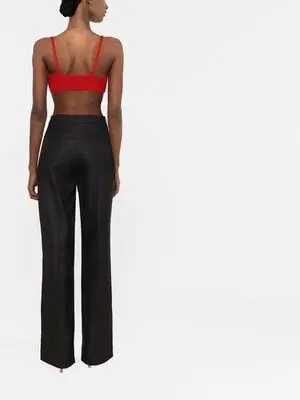 Magda Butrym High-waisted Straight-leg Trousers