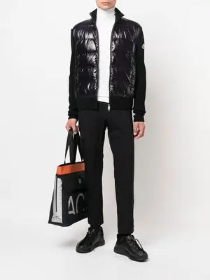Moncler Zip-fastening Padded Jacket - Black