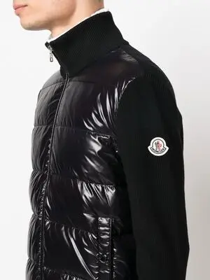 Moncler Zip-fastening Padded Jacket - Black