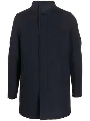 Herno Single-breasted Fitted Coat