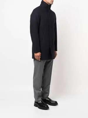Herno Single-breasted Fitted Coat