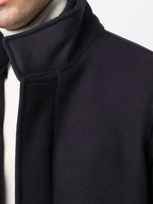 Herno Single-breasted Fitted Coat