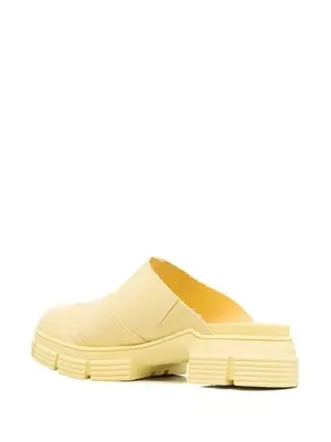 GANNI City Chunky Sole Mules
