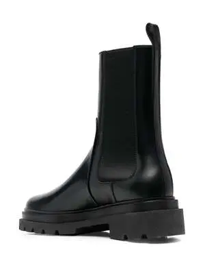 Santoni Elasticated Chelsea Boots