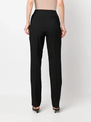 Rochas Pleat-detailored Trousers - Black