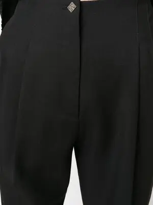 Rochas Pleat-detailored Trousers - Black