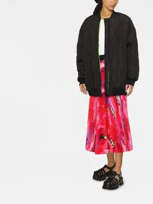 MSGM Quilted Bomber Jacket