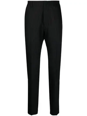 Ami Pinstriped Tapered Trousers