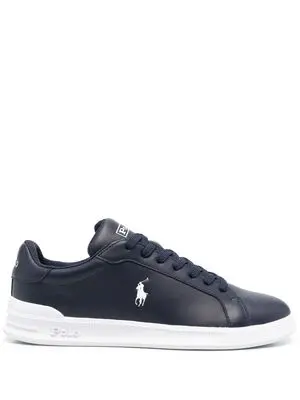 Polo Ralph Lauren Pony Logo Low-top Sneakers - Blue