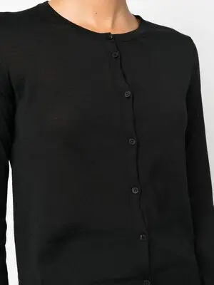 ROBERTO COLLINA Wool-knit Cardigan