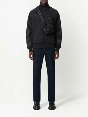 Burberry Embroidered Monogram Straight-leg Trousers