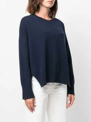 BARRIE Iconic Cashmere Pullover - Blue