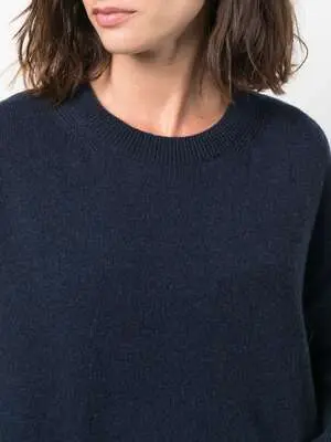 BARRIE Iconic Cashmere Pullover - Blue