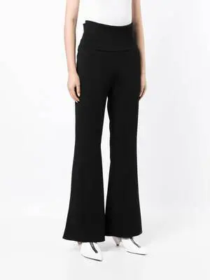 Stella McCartney High-waisted Flared-leg Trousers