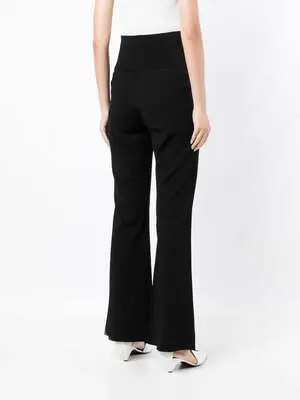 Stella McCartney High-waisted Flared-leg Trousers