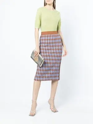 Tory Burch Eleanor Metallic Clutch