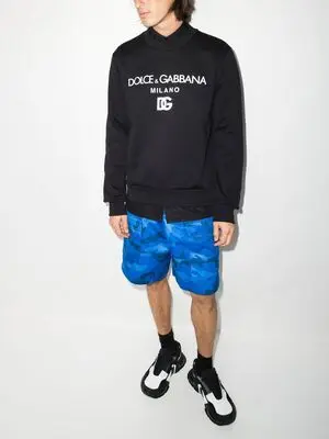 Dolce & Gabbana Logo-embroidered Sweatshirt