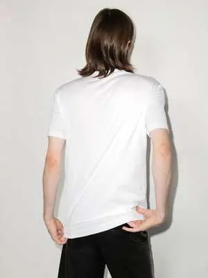 Dolce & Gabbana Logo-tag Cotton T-shirt - White