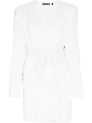 ROTATE BY BIRGER CHRISTENSEN Samantha Sequin-embellished Mini Dress
