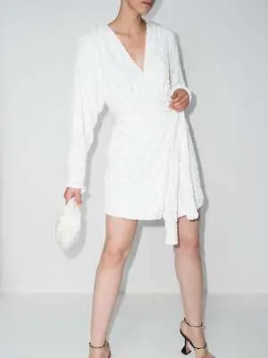 ROTATE BY BIRGER CHRISTENSEN Samantha Sequin-embellished Mini Dress
