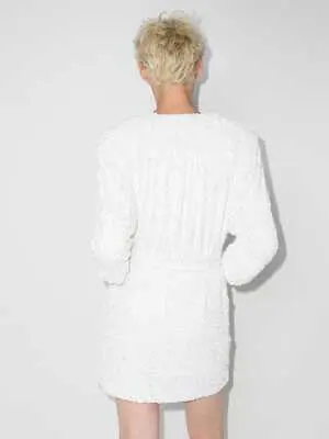 ROTATE BY BIRGER CHRISTENSEN Samantha Sequin-embellished Mini Dress