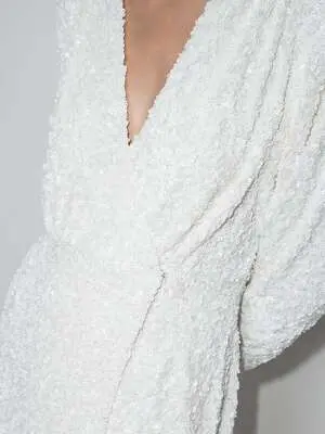 ROTATE BY BIRGER CHRISTENSEN Samantha Sequin-embellished Mini Dress