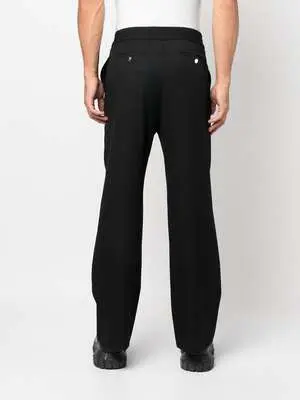 Balmain Wide-leg Trousers - Black