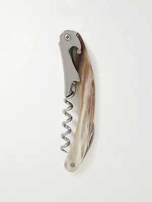 Brunello Cucinelli Stainless Steel And Horn Corkscrew