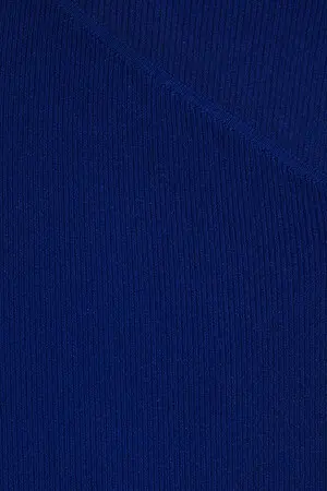 Helmut Lang Asymmetric Ribbedknit Top