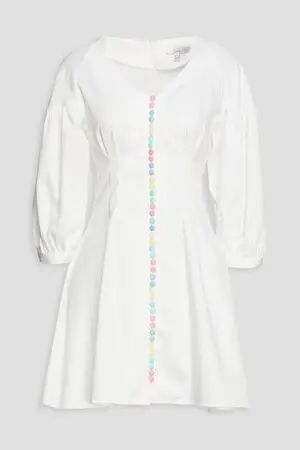 Olivia Rubin Polly Twill Mini Dress