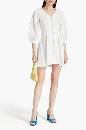 Olivia Rubin Polly Twill Mini Dress